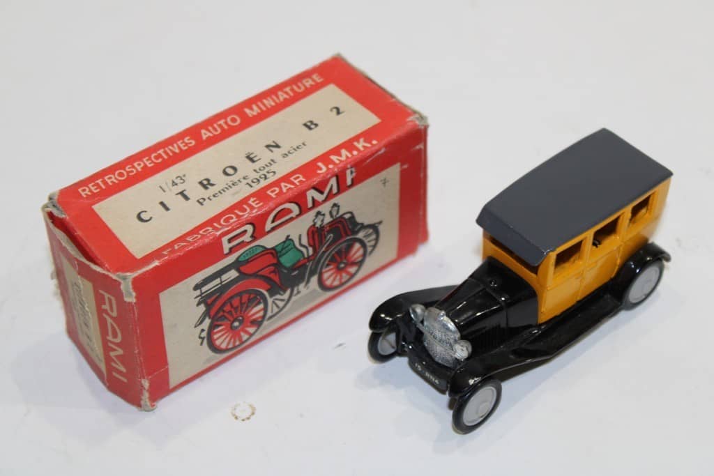 CITROEN B2 JAUNE 1925 RAMI 1/43°