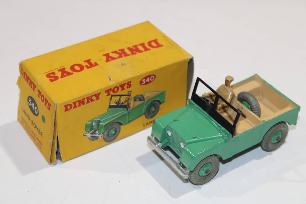 LAND ROVER VERT 1955 DINKY TOYS 1/43°