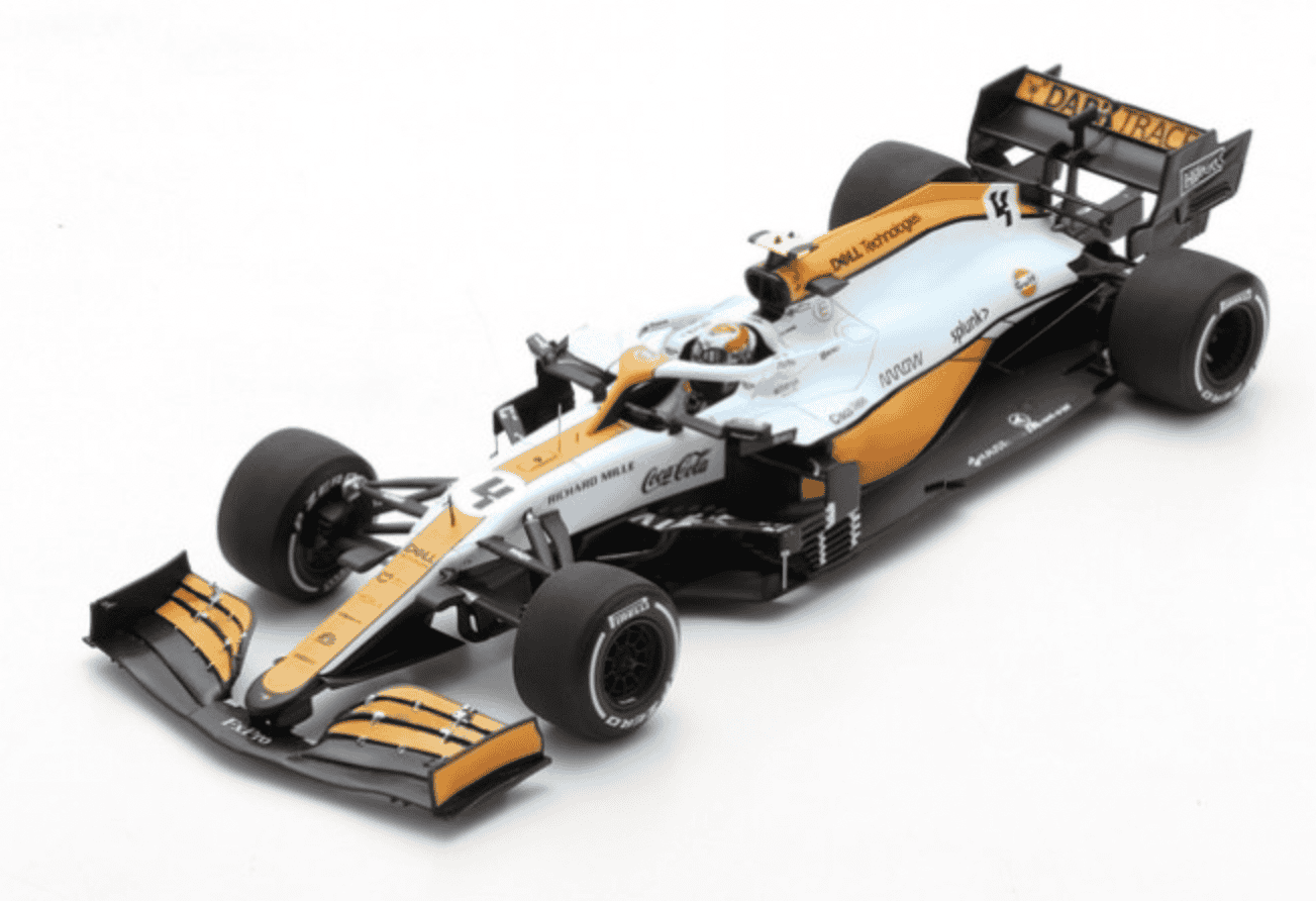 MCLAREN MCL35M N°4 LANDO NORRIS GP MONACO 2021 SPARK 1/18°