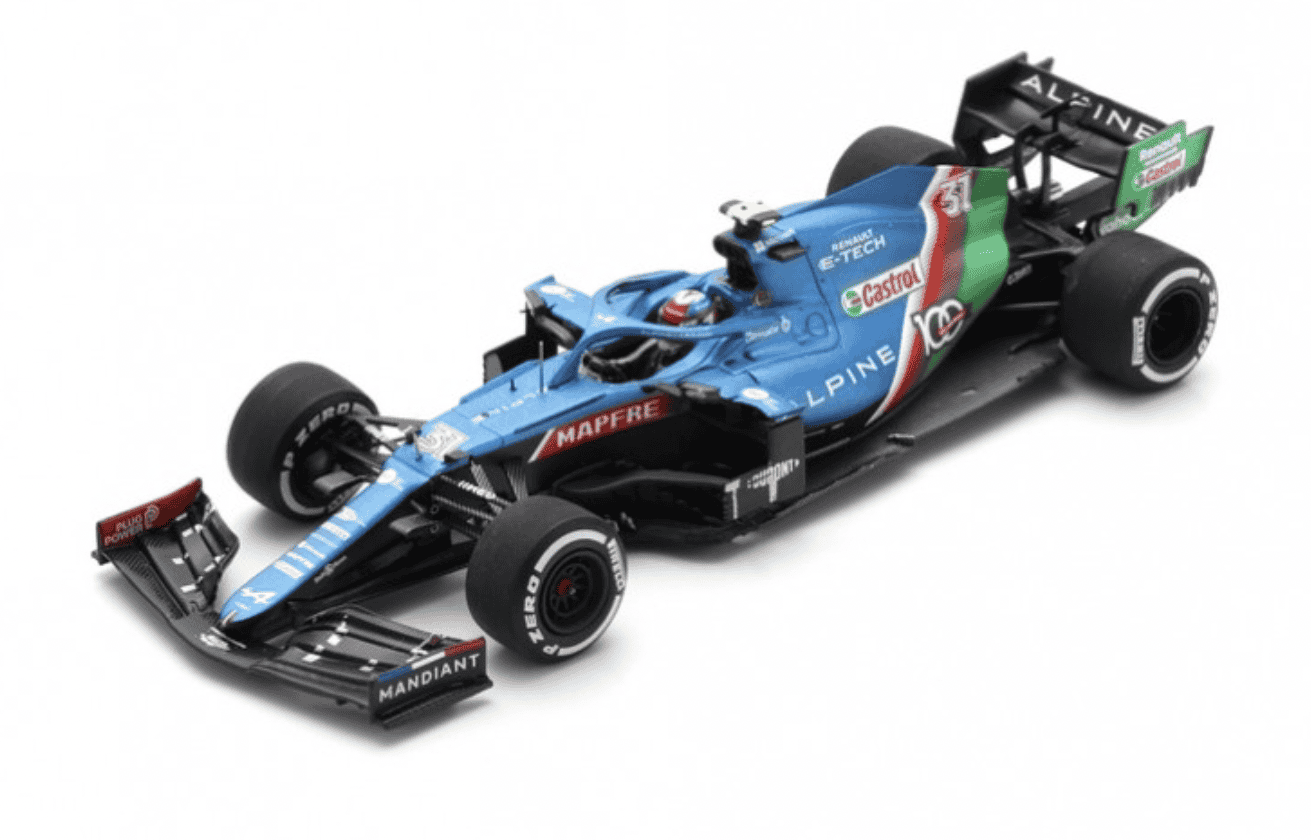 ALPINE A521 N°31 4E SAUDI ARABIAN OCON GP 2021 SPARK 1/43°