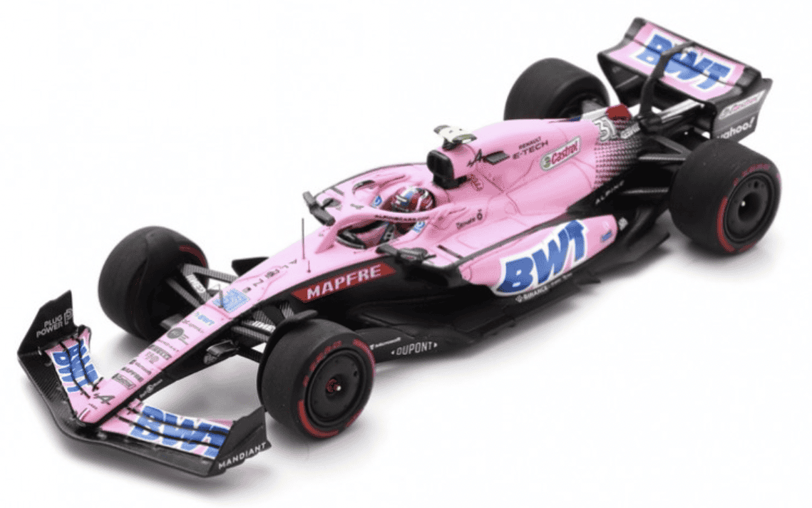 BWT ALPINE F1 A522 N°31 BAHRAIN GP 2022 OCON SPARK 1/43°