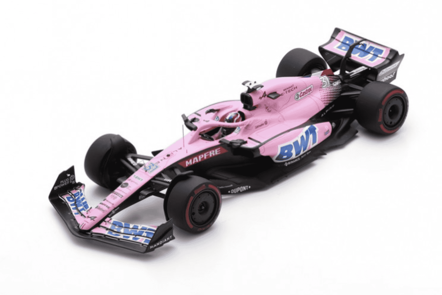 ALPINE A522 BWT OCON 7ème GP DE BAHRAIN 2022 SPARK 1/18°