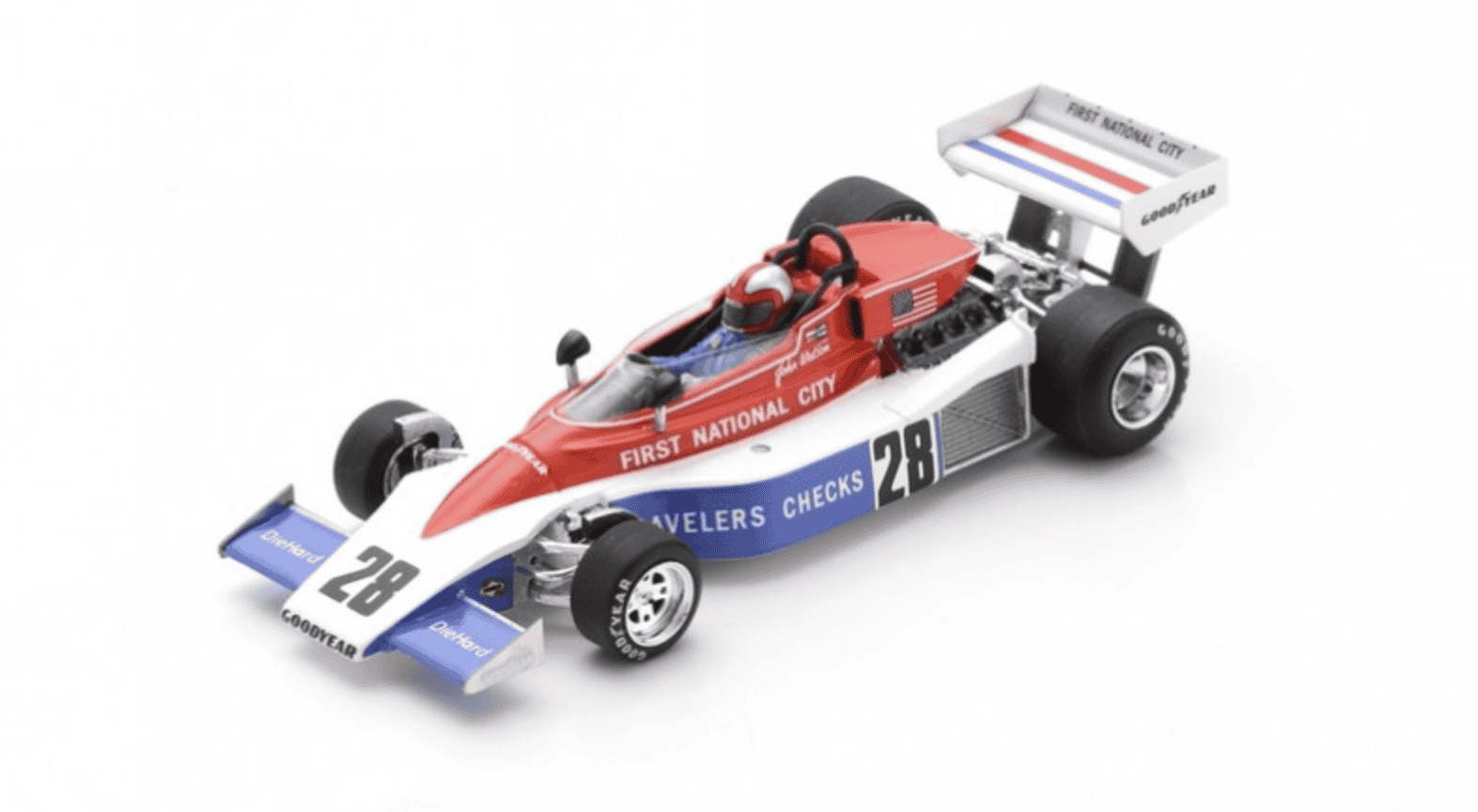 PENSKE PC3 N°28 MONACO GP 1976 SPARK 1/43°