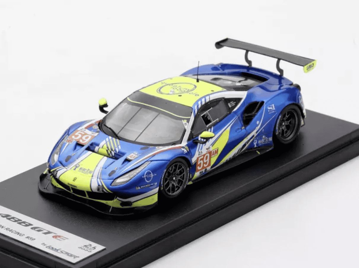 FERRARI 488 GTE N°59 INCEPTION RACING 24H LM 2022 LOOKSMART 1/43°