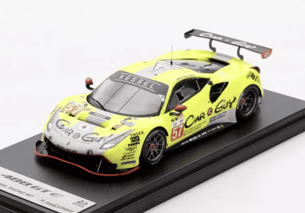 FERRARI 488 GTE N°57 KESSEL RACING 24H LM 2022 LOOKSMART 1/43°