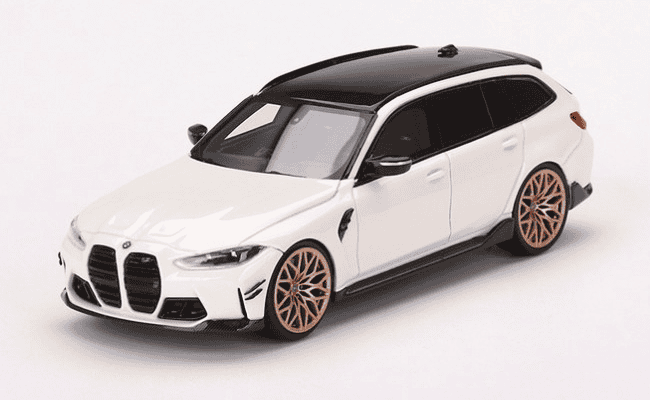 BMW M4 M-PERFORMANCE TOURING (G81) ALPINE WHITE- TSM 1/43