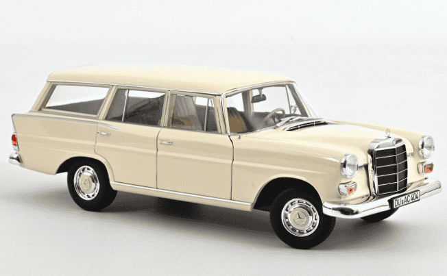 Mercedes-Benz 200 Universal 1966 Cream - Norev 1/18