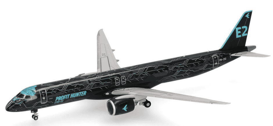 EMBRAER E195-E2 TECHEAGLE HERPA 1/200°