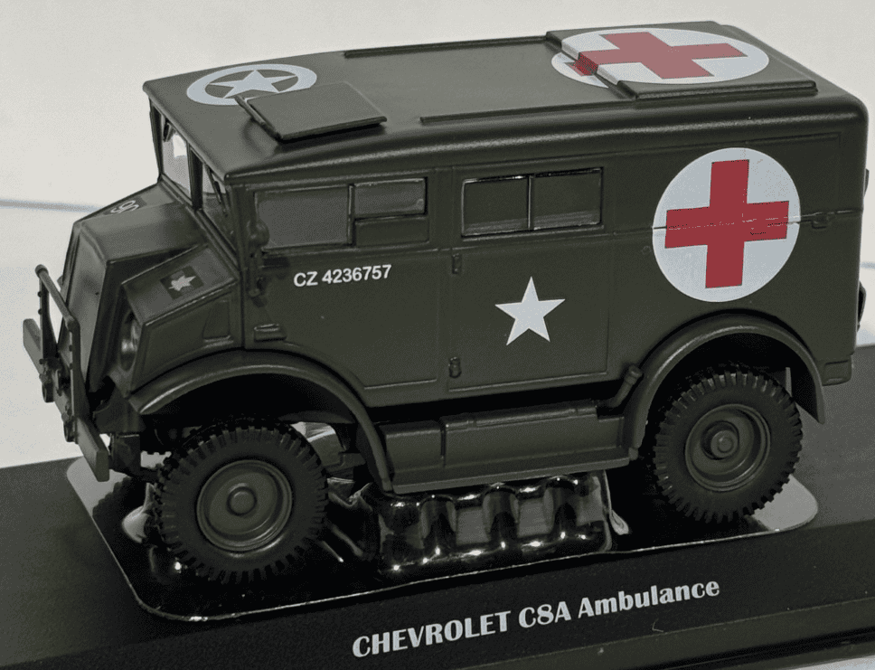 CHEVROLET C8A AMBULANCE MOTORCITY 1/43°