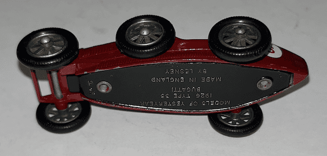 BUGATTI TYPE 35 1926 MATCHBOX 1/43