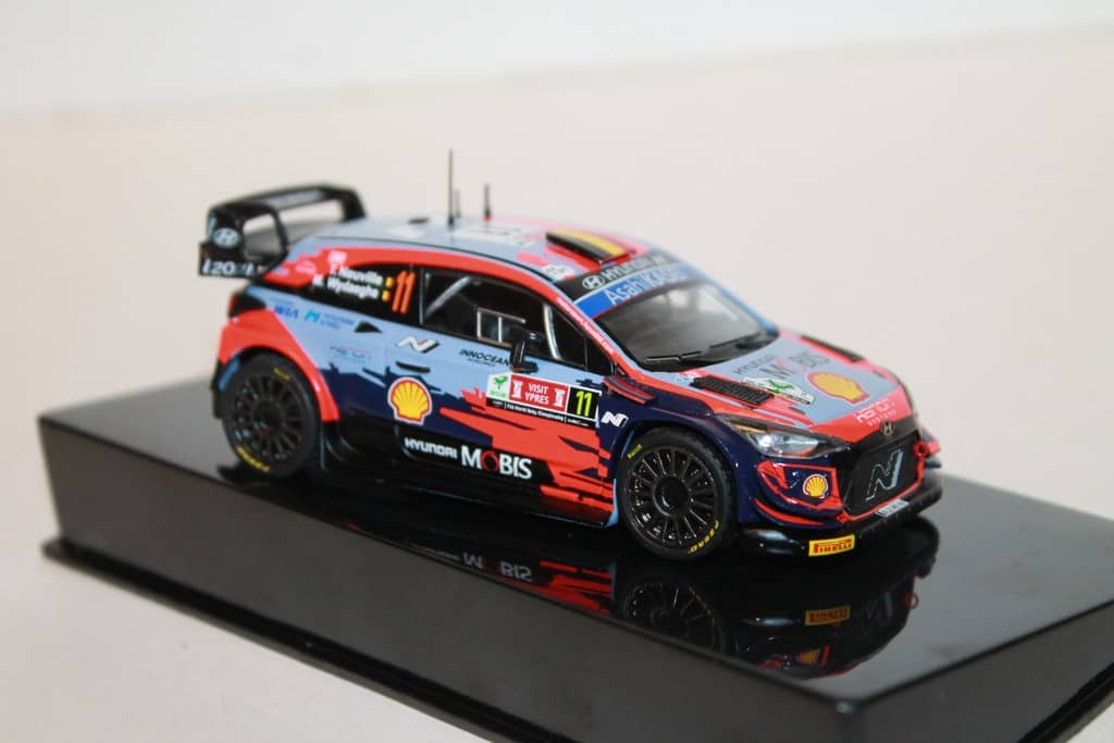 HYUNDAI I20 COUPE WRC #11 T. NEUVILLE - M. WYDAEGHE RALLY YPRES 2021 ...