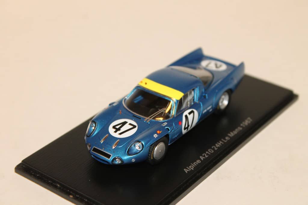 ALPINE A210 N°47 24H LE MANS 1967 SPARK 1/43°
