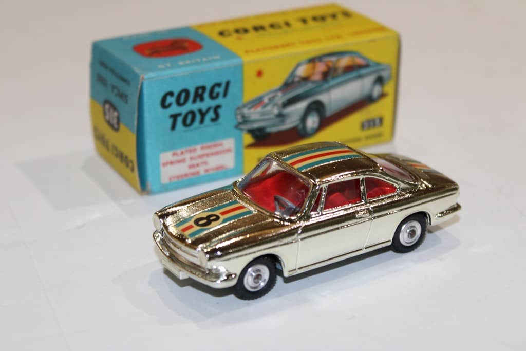 SIMCA 1000 "COMPETITION MODEL" 1970 CORGI TOYS 1/43°