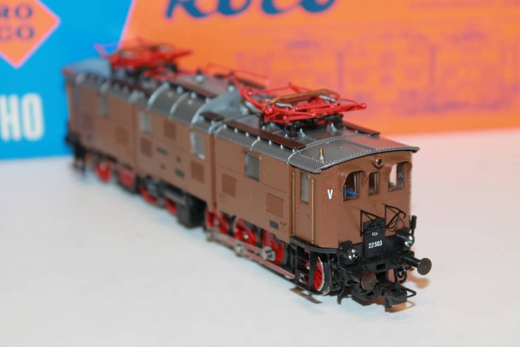LOCOMOTIVE ELECTRIQUE BR E91 - HO 04139B ROCO 1/87°