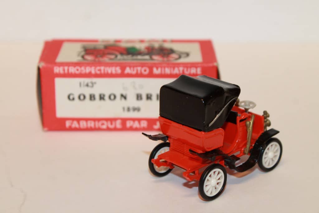 GOBRON BRILLÉE ROUGE & NOIR 1899 RAMI 1/43°