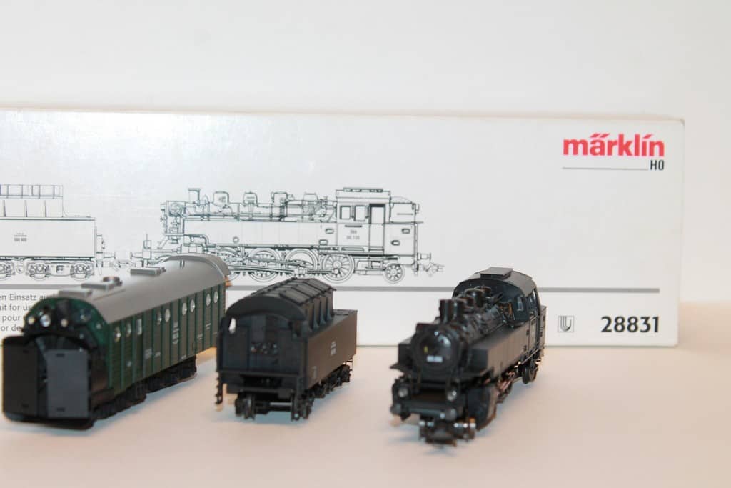 ELECTRIC STEAM LOCOMOTIVE "SNOW BLOWER" MARKLIN 1/87°