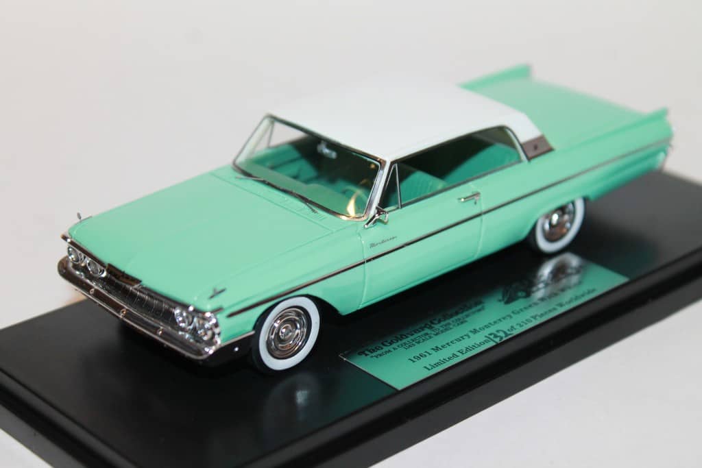 MERCURY MONTEREY GREEN WITH WHITE 1961 GOLDVARG 1/43°