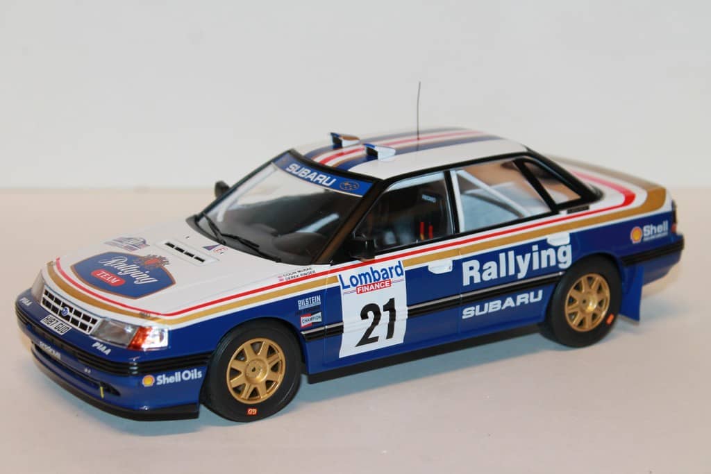 SUBARU LEGACY RS #21 C.MCRAE - D.RINGER RAC RALLY 1991 IXO 1/18°