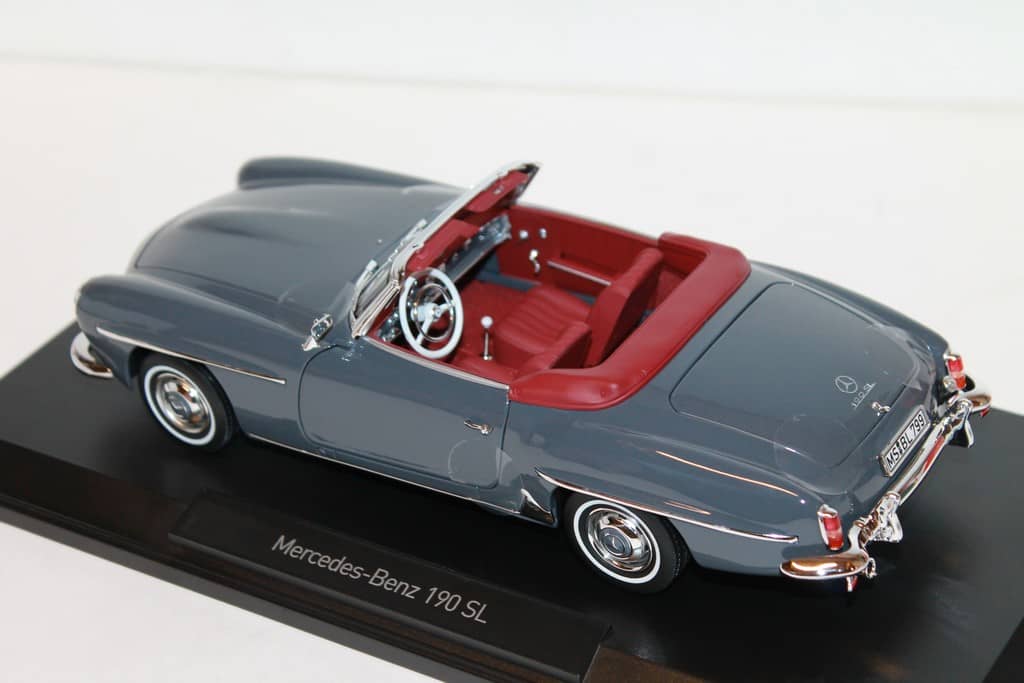 1955 Mercedes Benz 190 SL Red 1/18 Diecast Model Car By, 53% OFF
