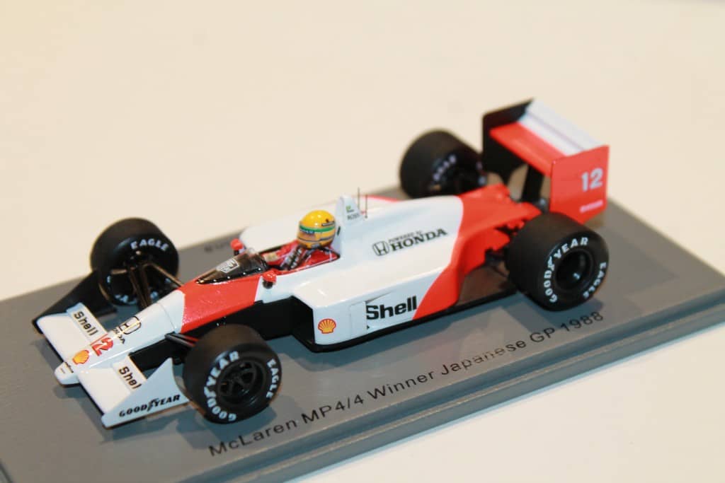 MCLAREN MP4/4 WINNER JAPANESE GP 1988 AYRTON SENNA SPARK 1/43°