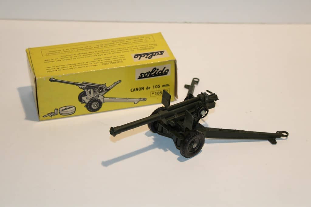 CANON DE 105 MM 105 C 1960 SOLIDO 1/43°