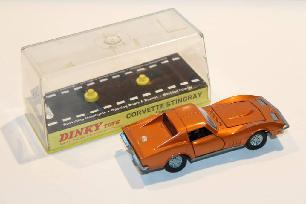 CHEVROLET CORVETTE STINGRAY C3 BRONZE 1973 DINKY TOYS 1/43°