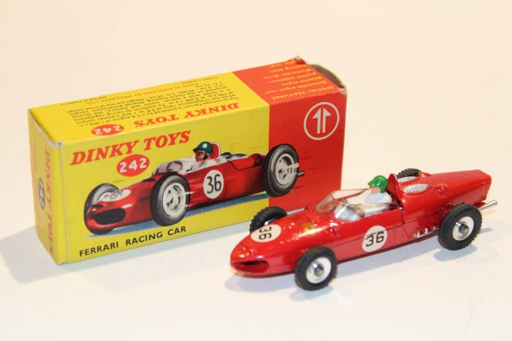 FERRARI F1 V6 1963 DINKY TOYS 1/43°