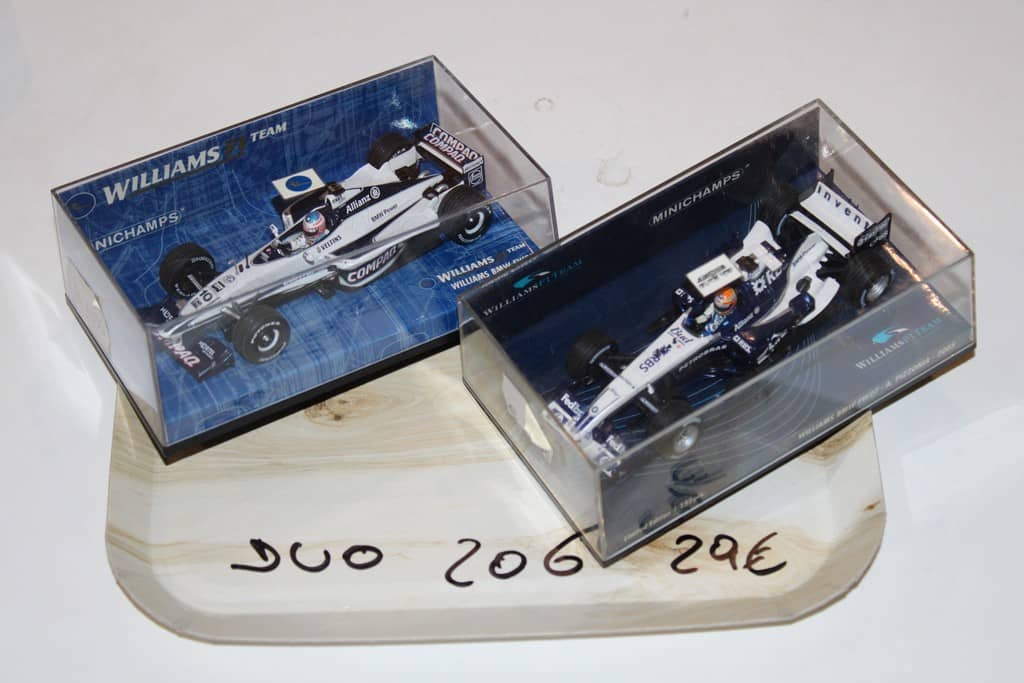 DUO F1 MINICHAMPS 1/43°