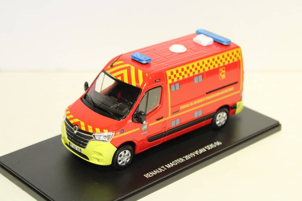 RENAULT MASTER 2019 VSAV SDIS 06 ELIGOR 1/43°