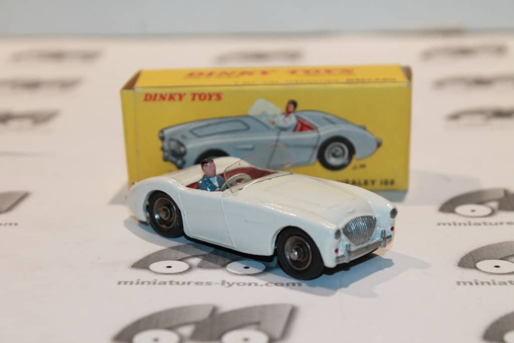 AUSTIN HEALEY 100 BLANCHE DINKY TOYS 1/43°
