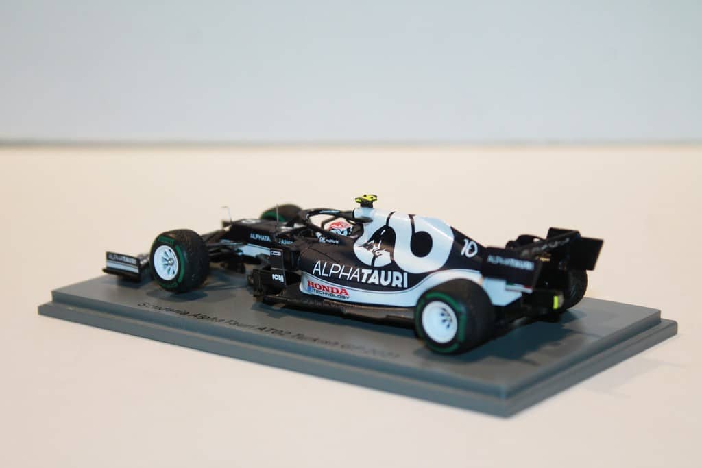ALPHA TAURI AT02 TURKISH GP 2021 GASLY SPARK 1/43°
