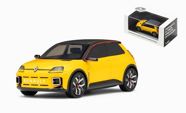 RENAULT 5 e-tech ELECTRIC PROTOTYPE SOLIDO 1/43°