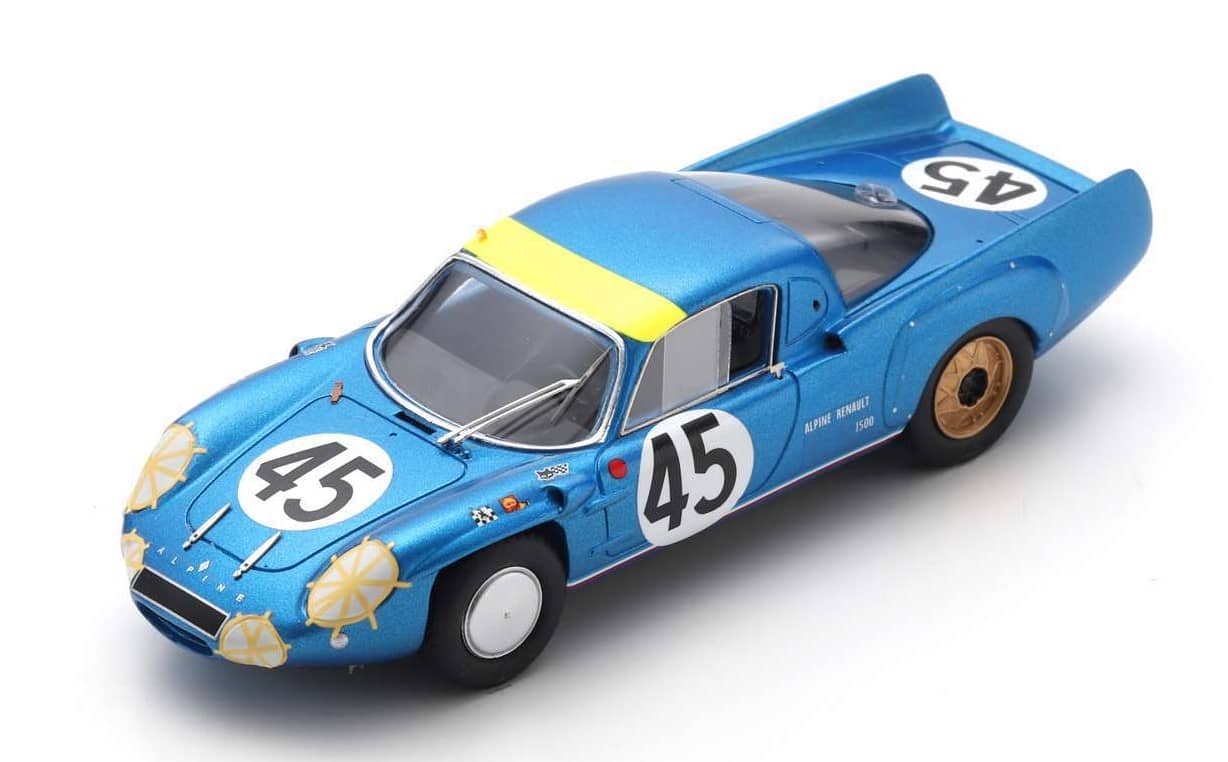 ALPINE A210 N°45 13th 24H LE MANS 1967 1/43°