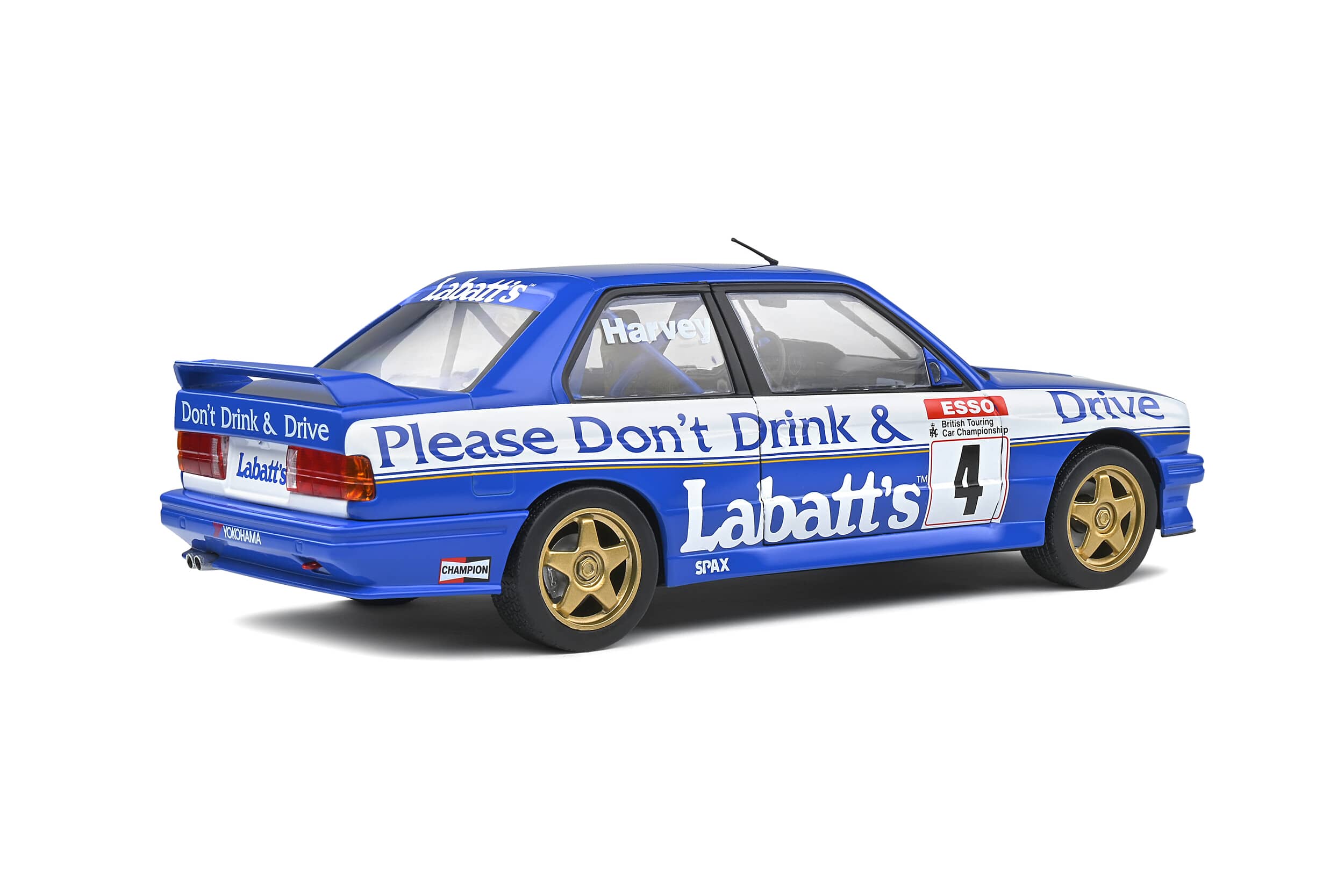 BMW M3 E30 BTCC LABATT'S SOLIDO 1/18°