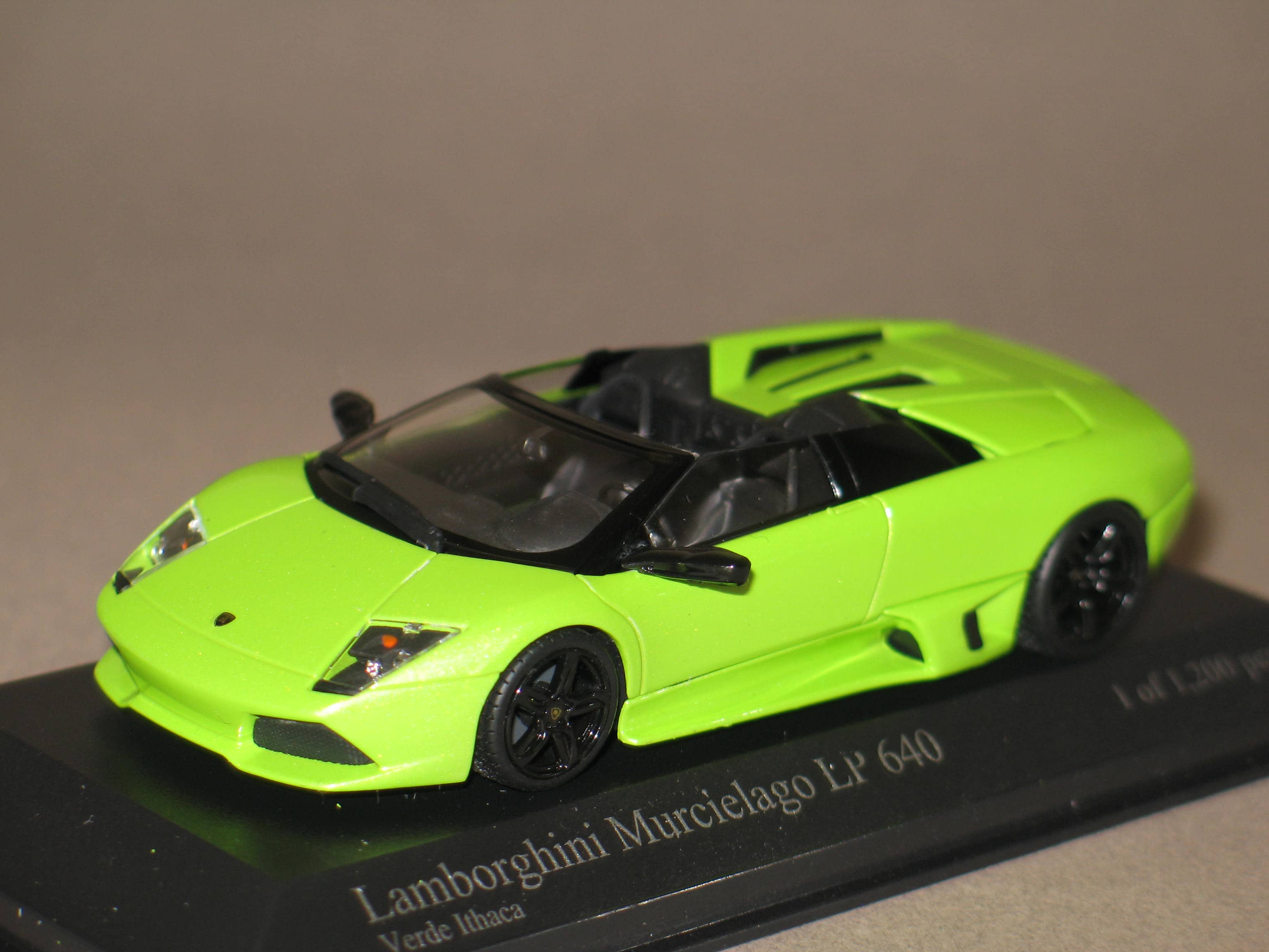 LAMBORGHINI MURCIELAGO LP640 ROADSTER MINICHAMPS 1/43°