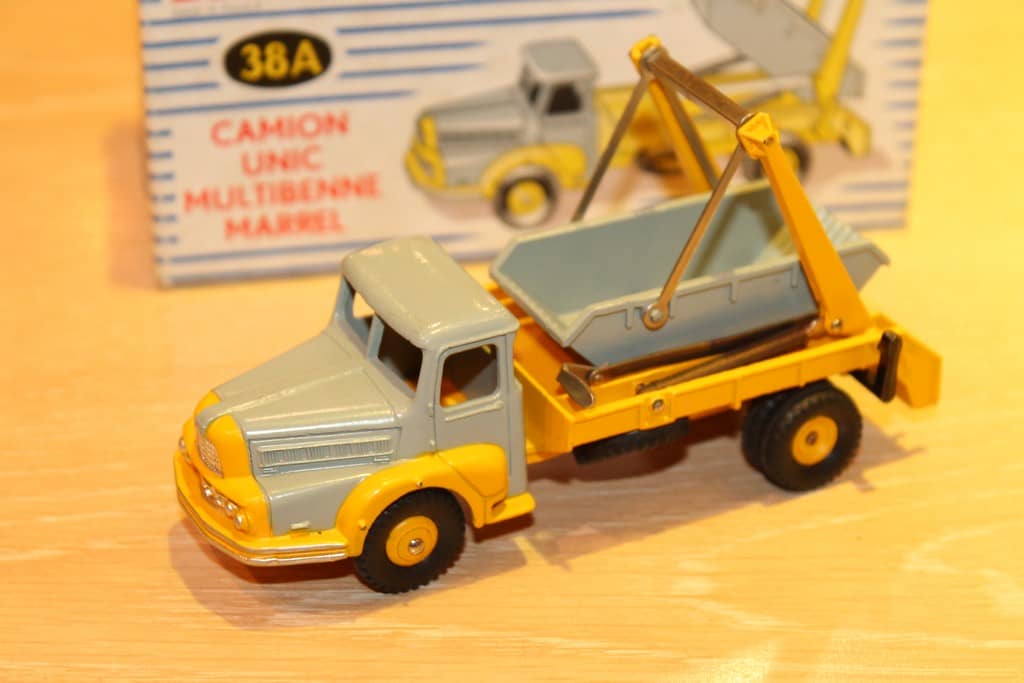 UNIC MULTIBENNE MARREL 1960 DINKY SUPERTOYS 1/43°