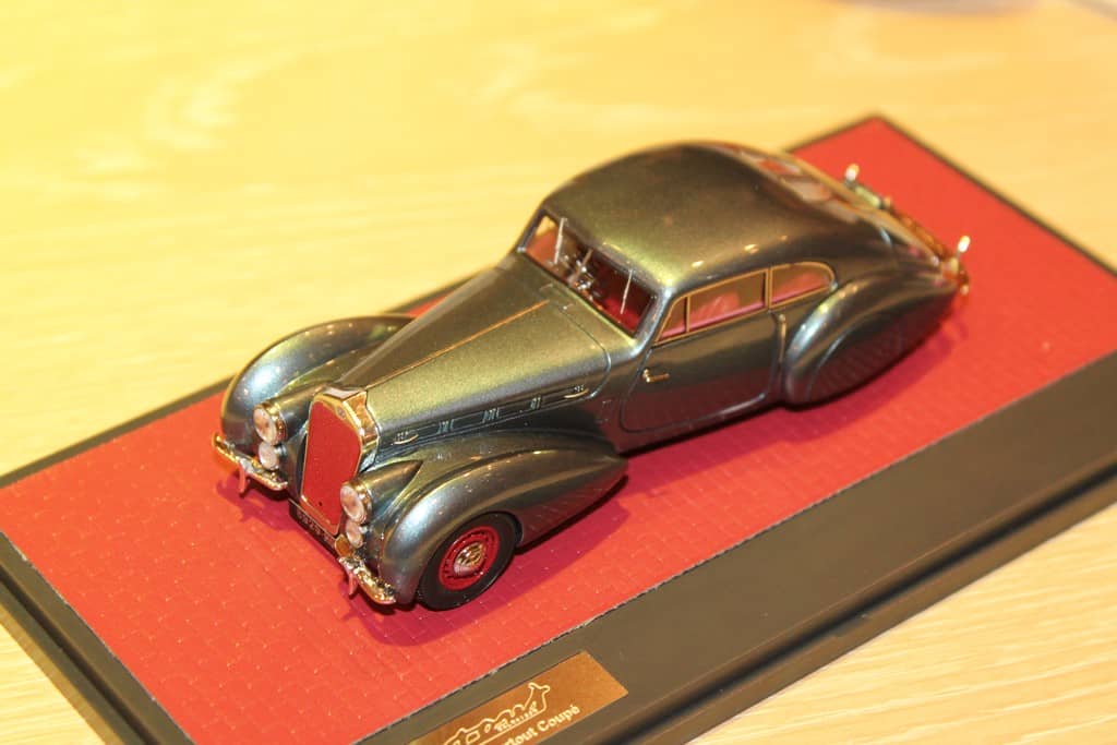 DELAGE D8-120S POURTOUT COUPE 1938 MATRIX 1/43°