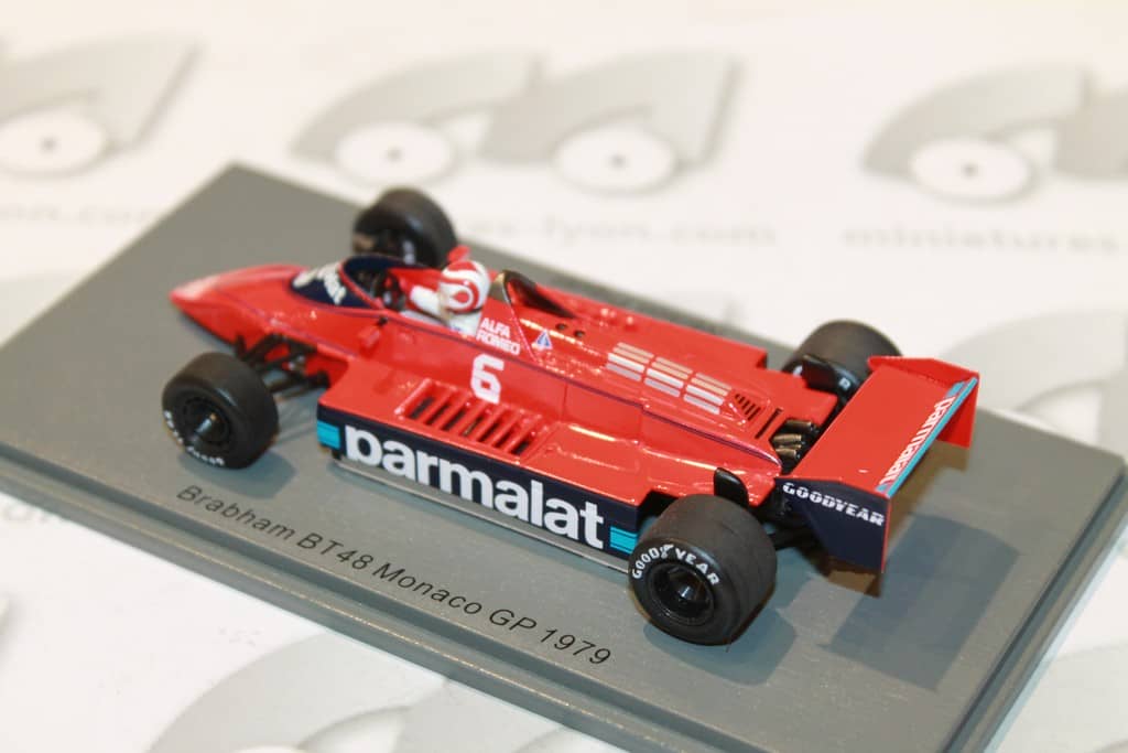 BRABHAM BT48 N°6 GP MONACO 1979 SPARK 1/43°