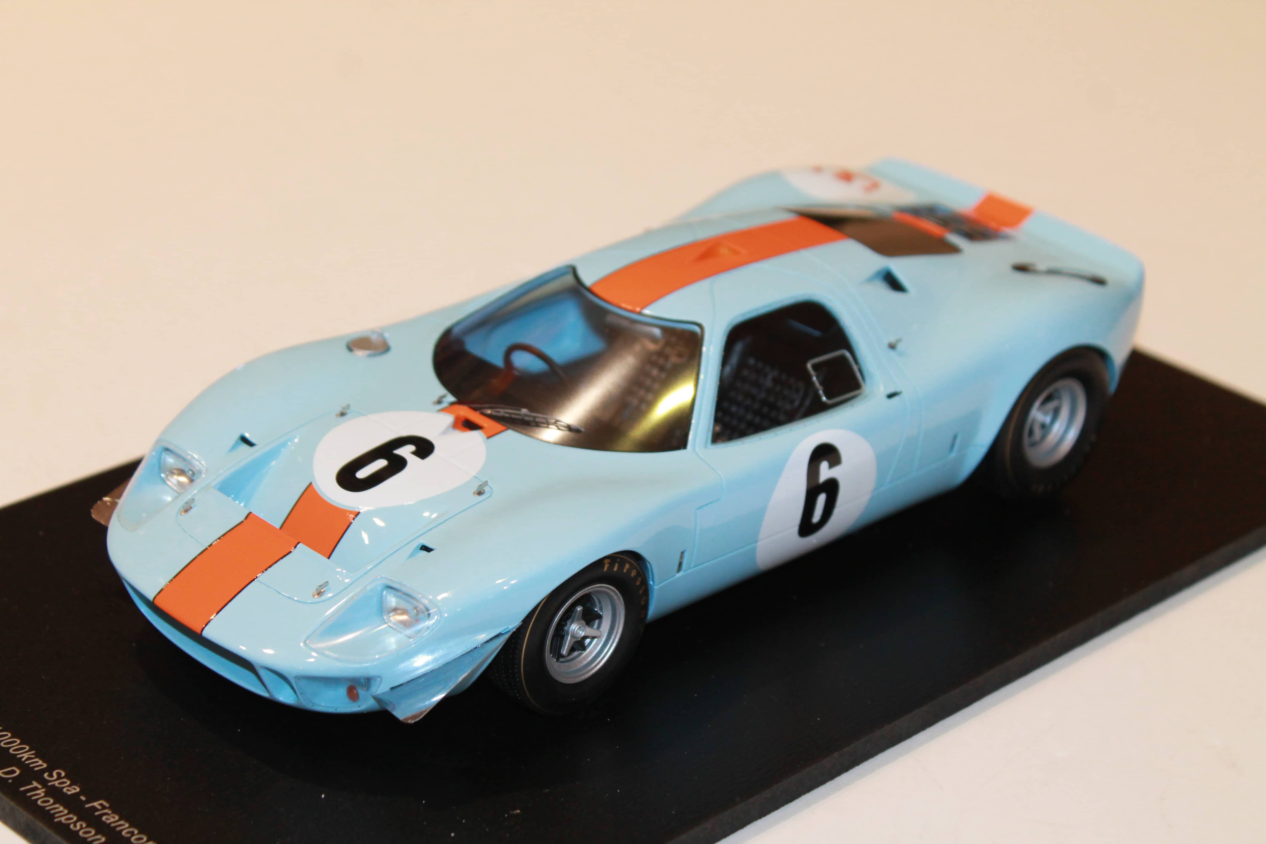 FORD MIRAGE WINNER 1000KM SPA FRANCORCHAMPS 1967 SPARK 1/18°