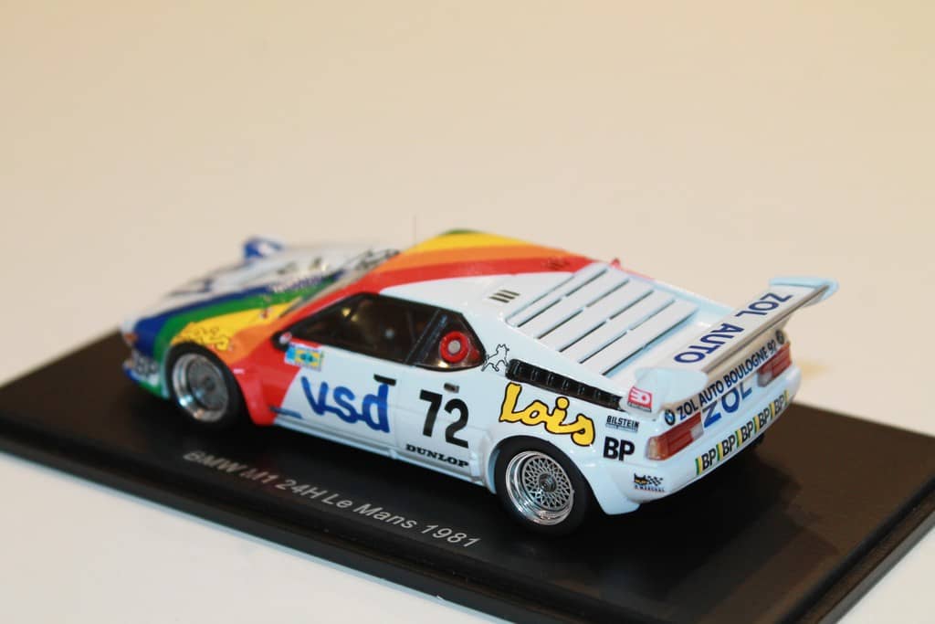 BMW M1 N°72 LM1981 SPARK 1/43°