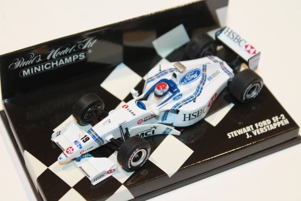 STEWART FORD SF2 98 VERSTAPPEN MINICHAMPS 1/43°