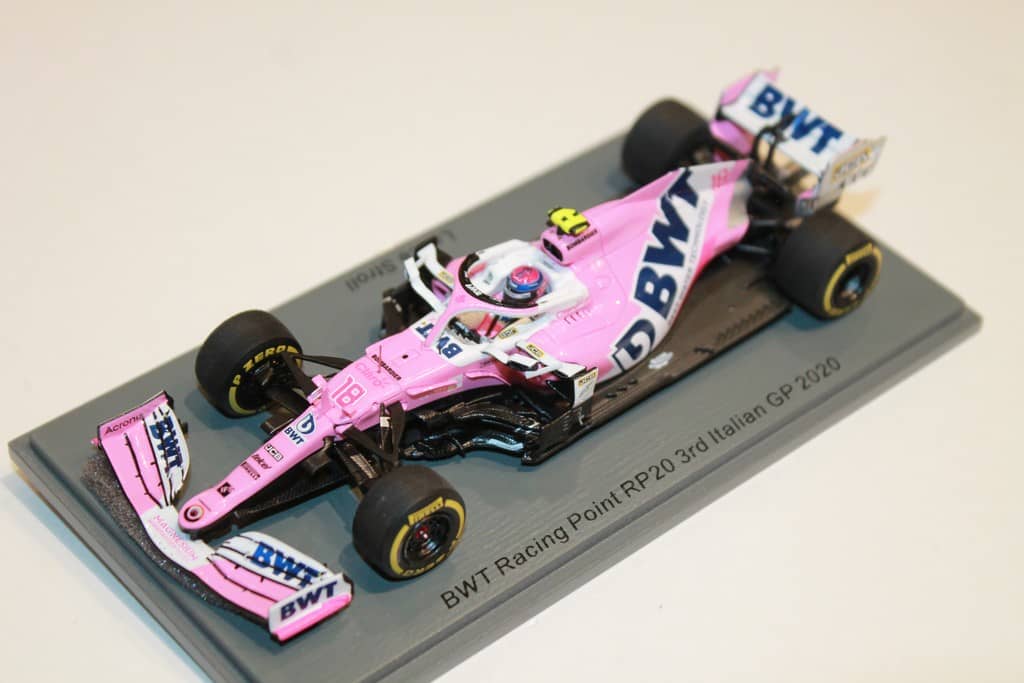 BWT RACING POINT RP20 GP ITALIE 2020 SPARK 1/43°