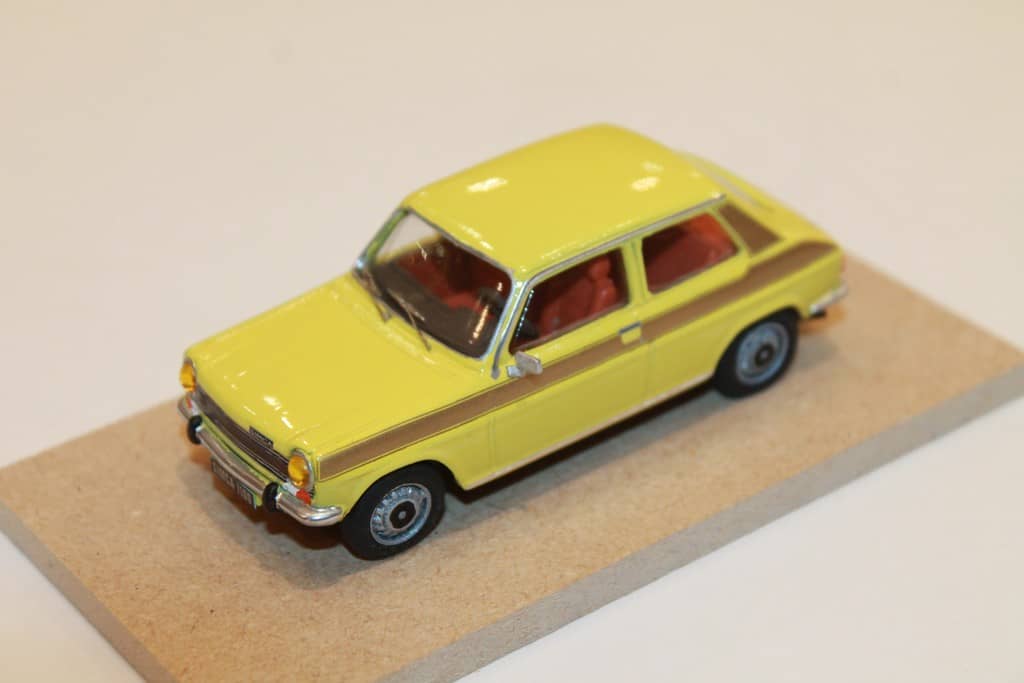 SIMCA 1100 LX JAUNE 1978 LABEL43 1/43°