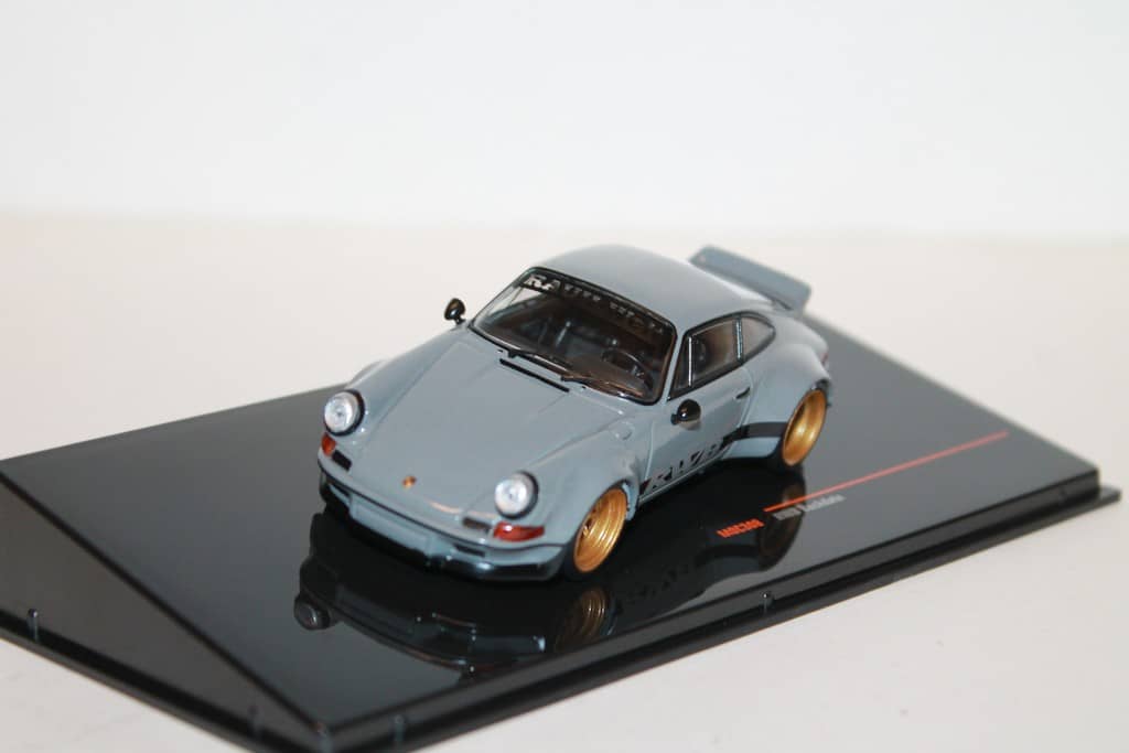 PORSCHE RWB BACKDATE GRIS IXO 1/43°