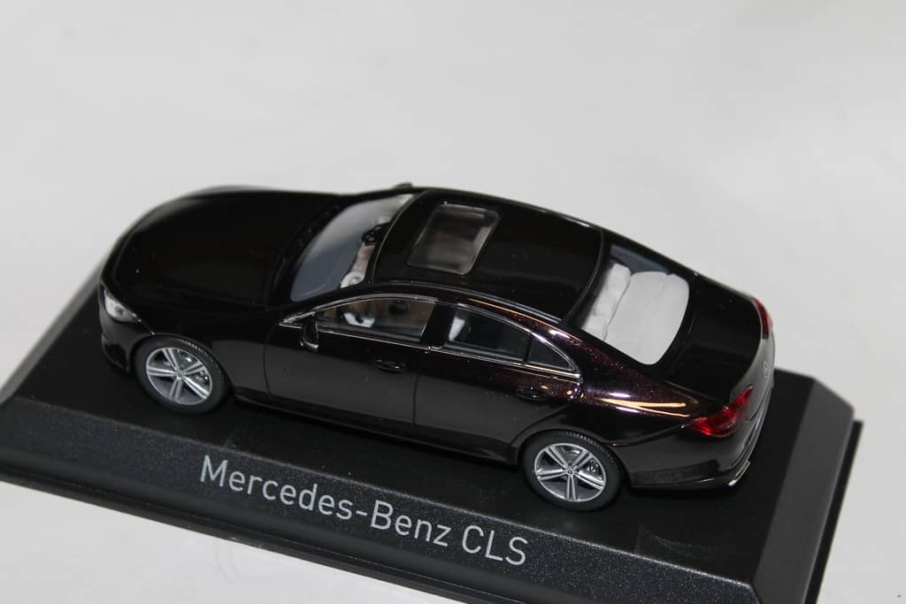 MERCEDES-BENZ CLS ROUGE RUBIS 2018 NOREV 1/43°
