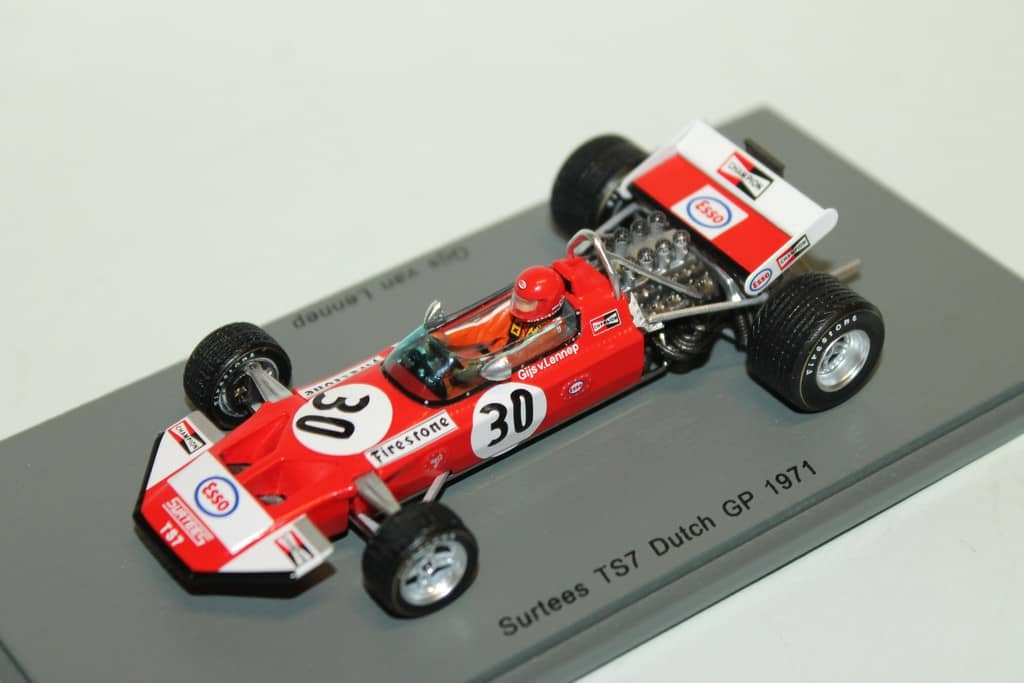 SURTEES TS7 N°30 DUTCH GP 1971 SPARK 1/43°