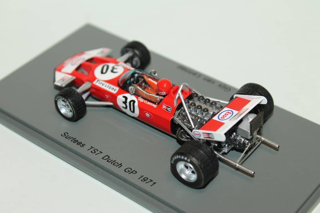 SURTEES TS7 N°30 DUTCH GP 1971 SPARK 1/43°