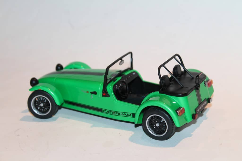 CATERHAM SEVEN 275R 2017 VERTE SOLIDO 1/18°