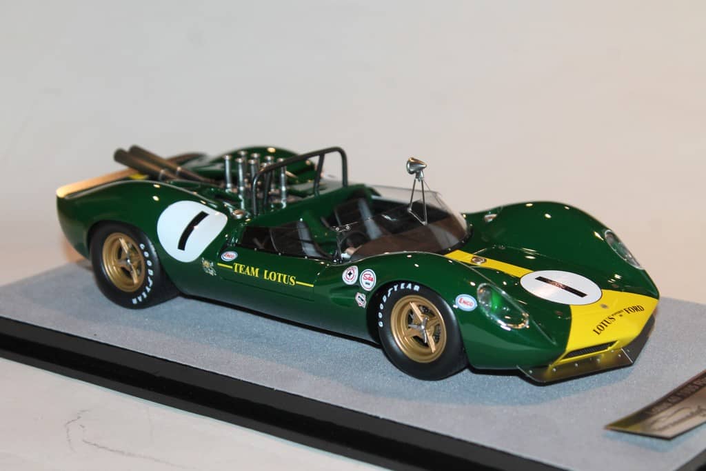 LOTUS 40 RIVERSIDE 1965 JIM CLARK TECNOMODEL 1/18°