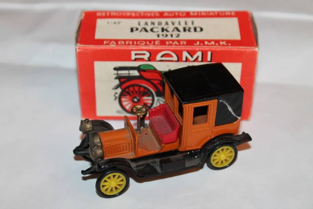 PACKARD LANDAULET 1912 RAMI 1/43°